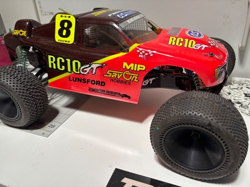 Team Associated RC10GT Tub Chassis! Rebuilt!!!New .12 Engine | eBay