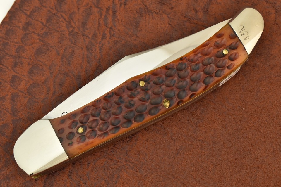 KABAR USA 1999 COLLECTOR CLUB BONE JUMBO FOLDING HUNTER KNIFE CK99 NICE ...