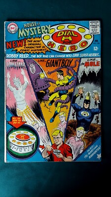 House of Mystery 156 KEY 1st Robby Reed Dial H For Hero Silver Age DC ...