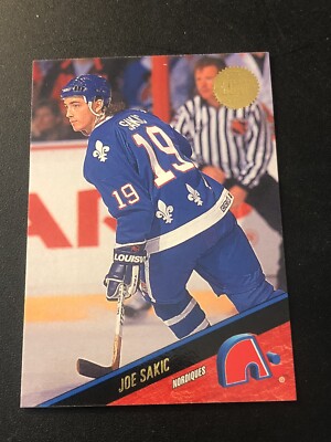 1993-94 Leaf Joe Sakic #87 HOF | eBay