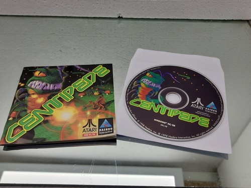 Pc Atari Hasbro Centipede Game With Instructions No Case (Not Tested ...