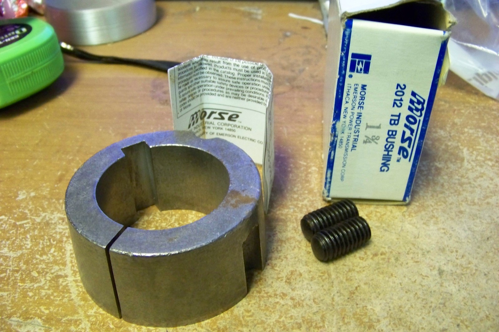 NOS Morse 2012 TL Bushing 1 3/4" | eBay