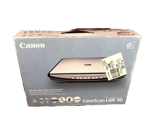Open Box CanoScan Lide 90 Color Image Scanner w/ USB Cable, CD and ...