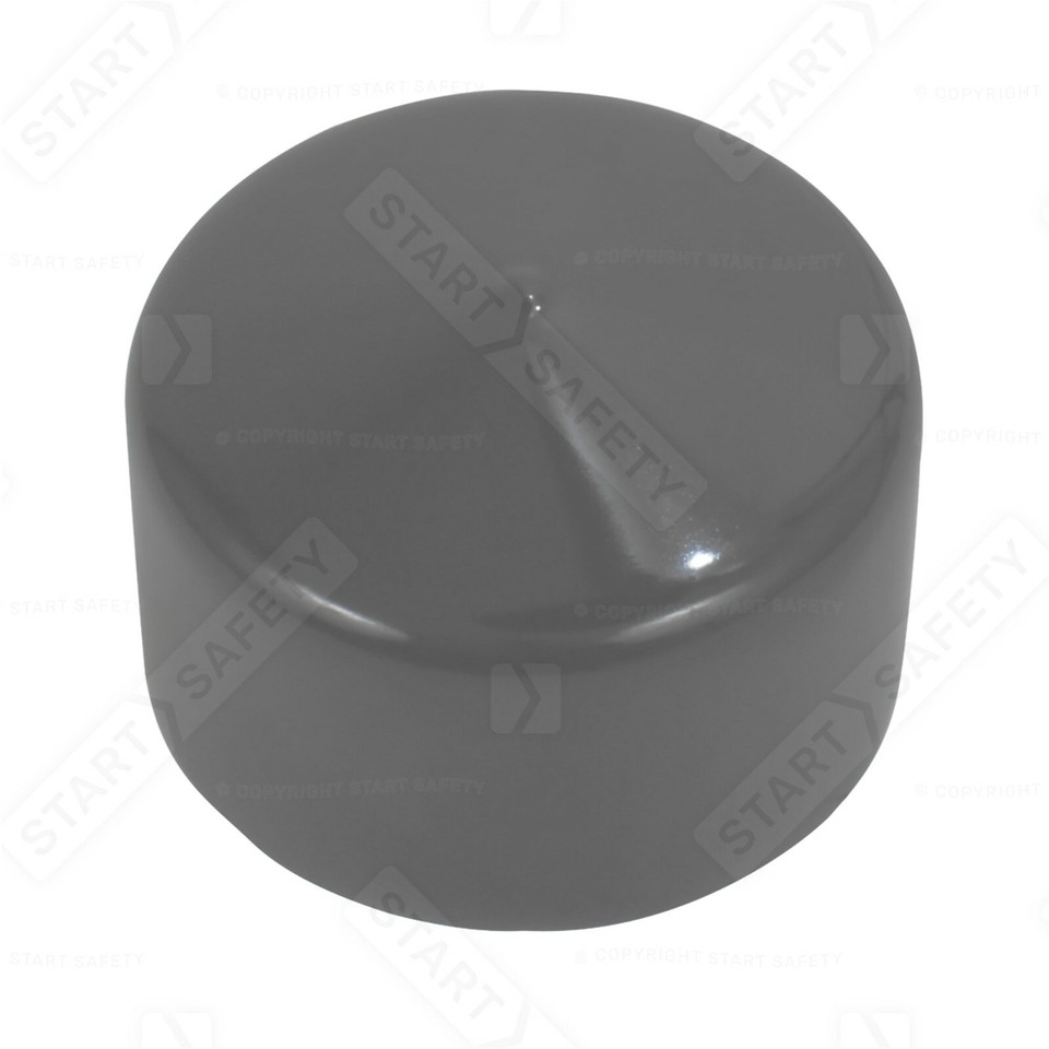 76mm Galvanised Steel Sign Post | Permanent Sign Pole | End Caps ...