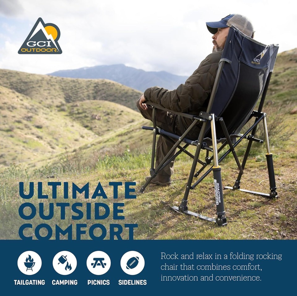GCI Outdoor Rocker Camping Chair | eBay