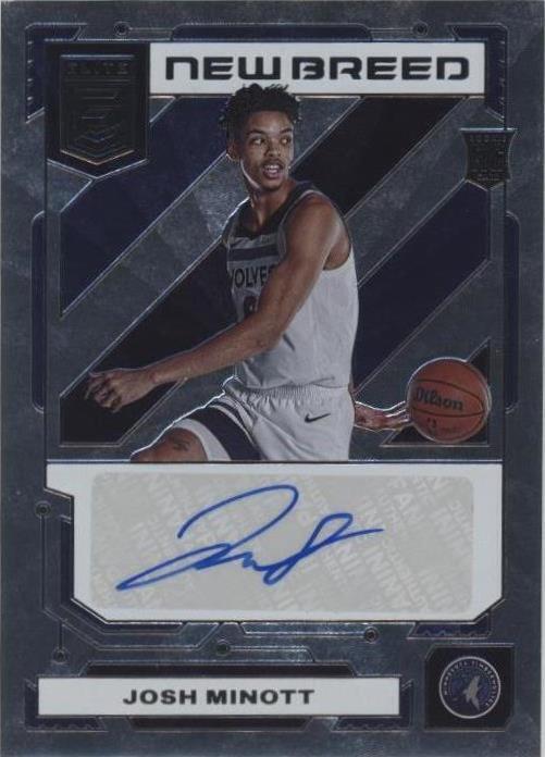 2022-23 Donruss Elite - New Breed Autographs Josh Minott #NB-JMT (AU ...