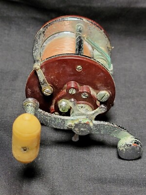 Vintage Penn Peerless No. 9 Fishing Reel - Made In USA | eBay