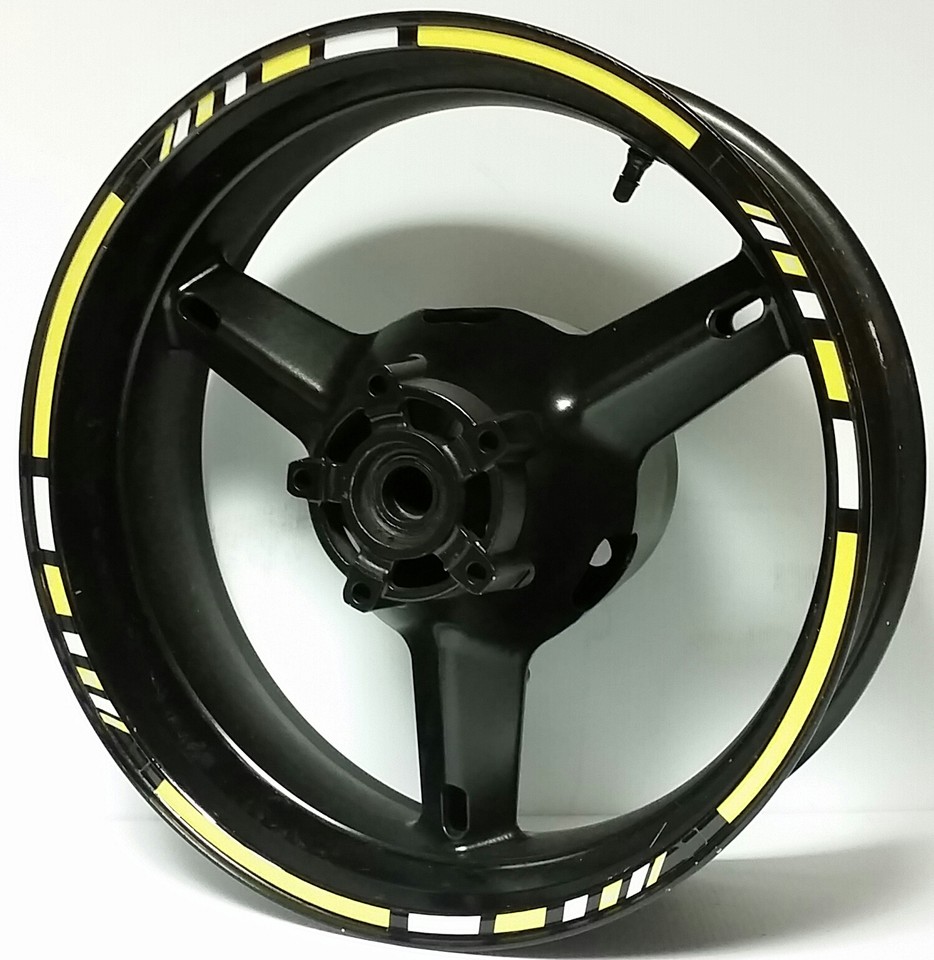REFLECTIVE RIM STRIPES WHEEL DECALS TAPE STICKERS KAWASAKI NINJA ZX7R ...