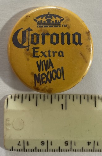 Vintage Corona Extra Viva Mexico Button Pin | eBay