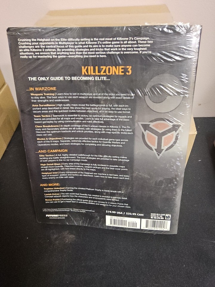 Killzone 3 Official Strategy Guide (Future Press 2011) New, Sealed! | eBay