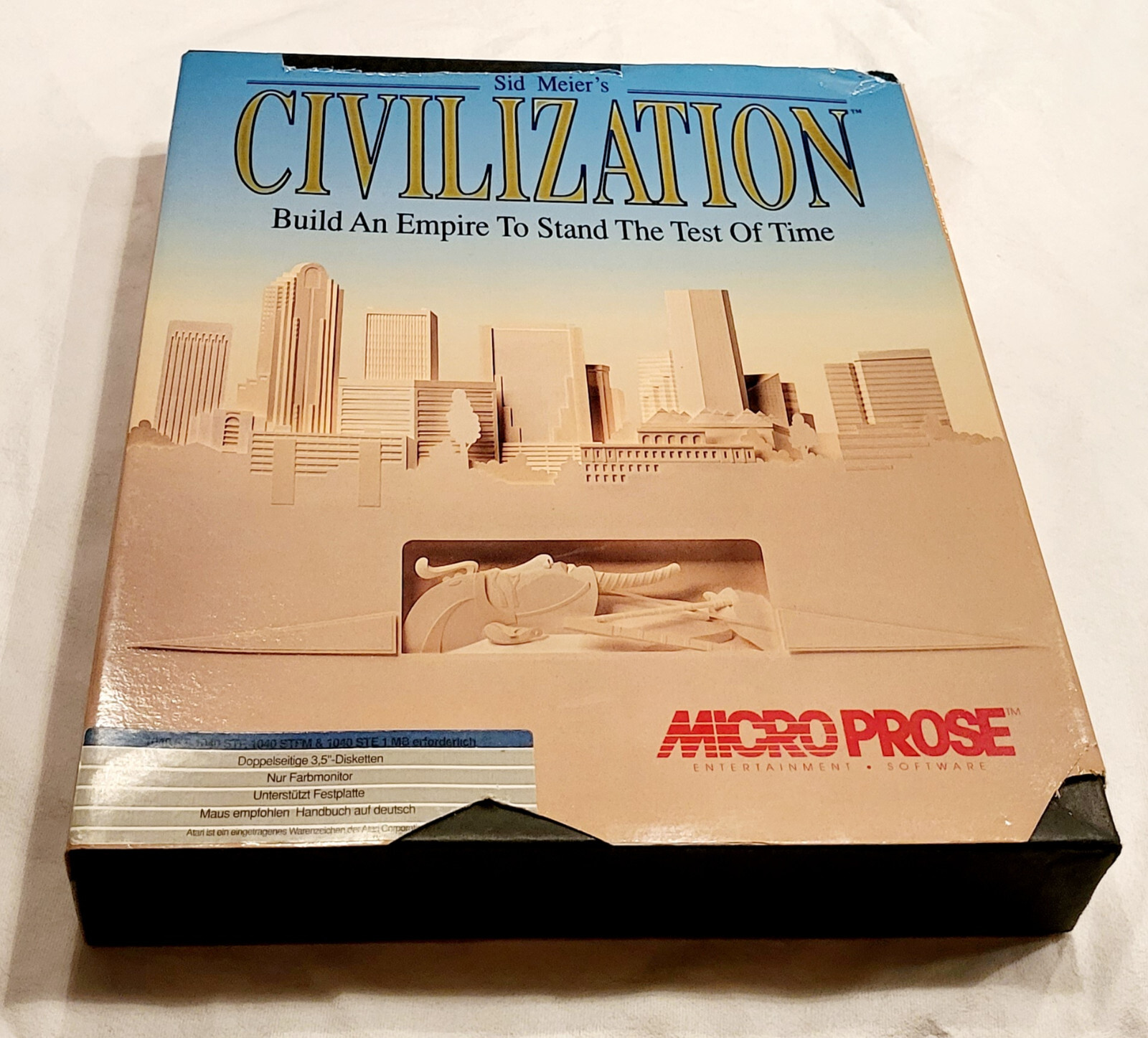 sid meiers civilization build an empire microprose ATARI ST 1991 ...