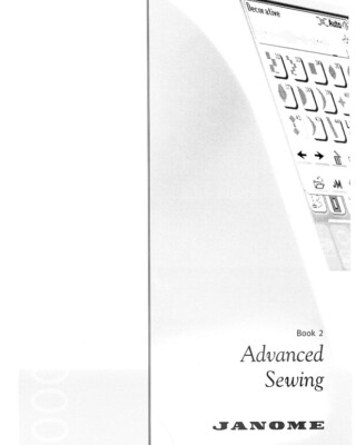 Janome Memory Craft 10000 Advanced Sewing Sewing Machine Instruction ...