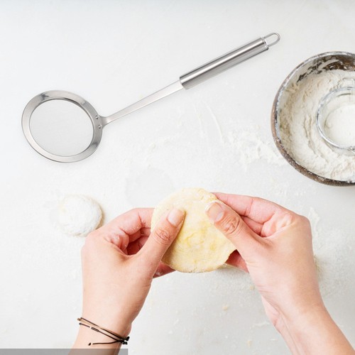 Colander Sieve Sifters Strainer Scoop Spoon Baking Strainer Spider ...