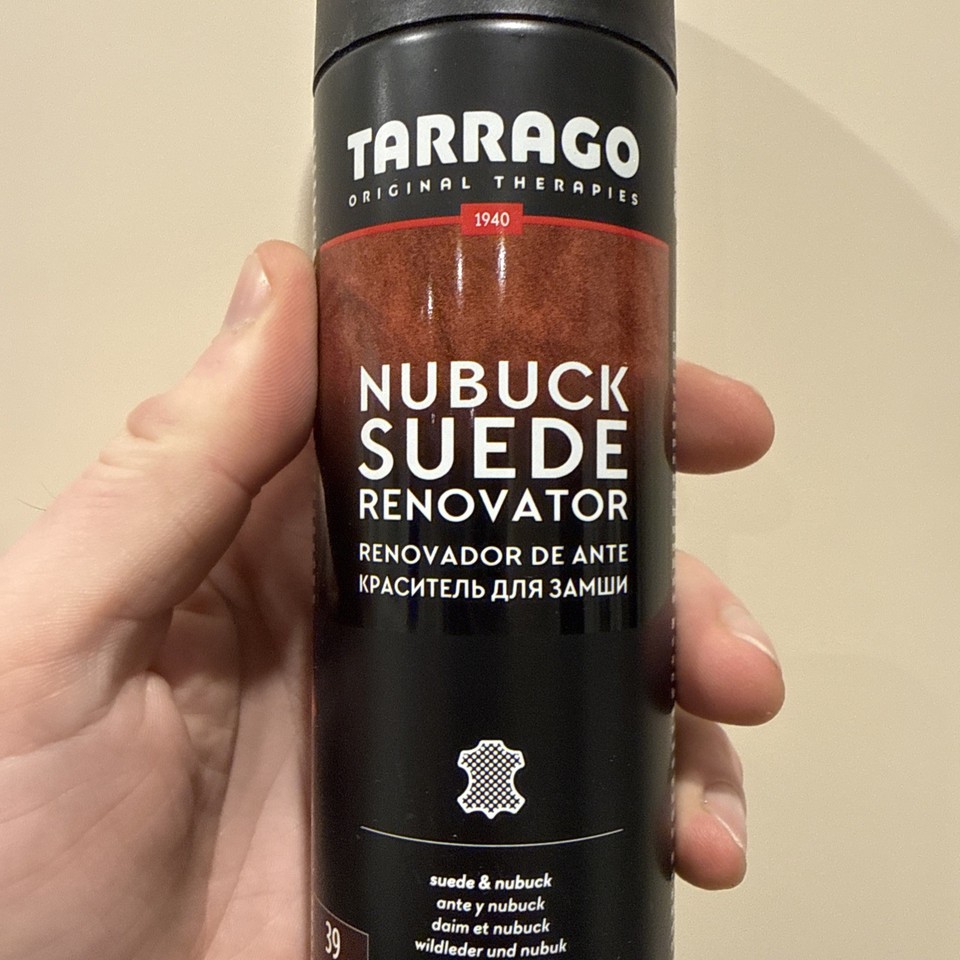 Tarrago Renovator Spray New Medium Brown Restore Suede And Nubuk 250ml ...