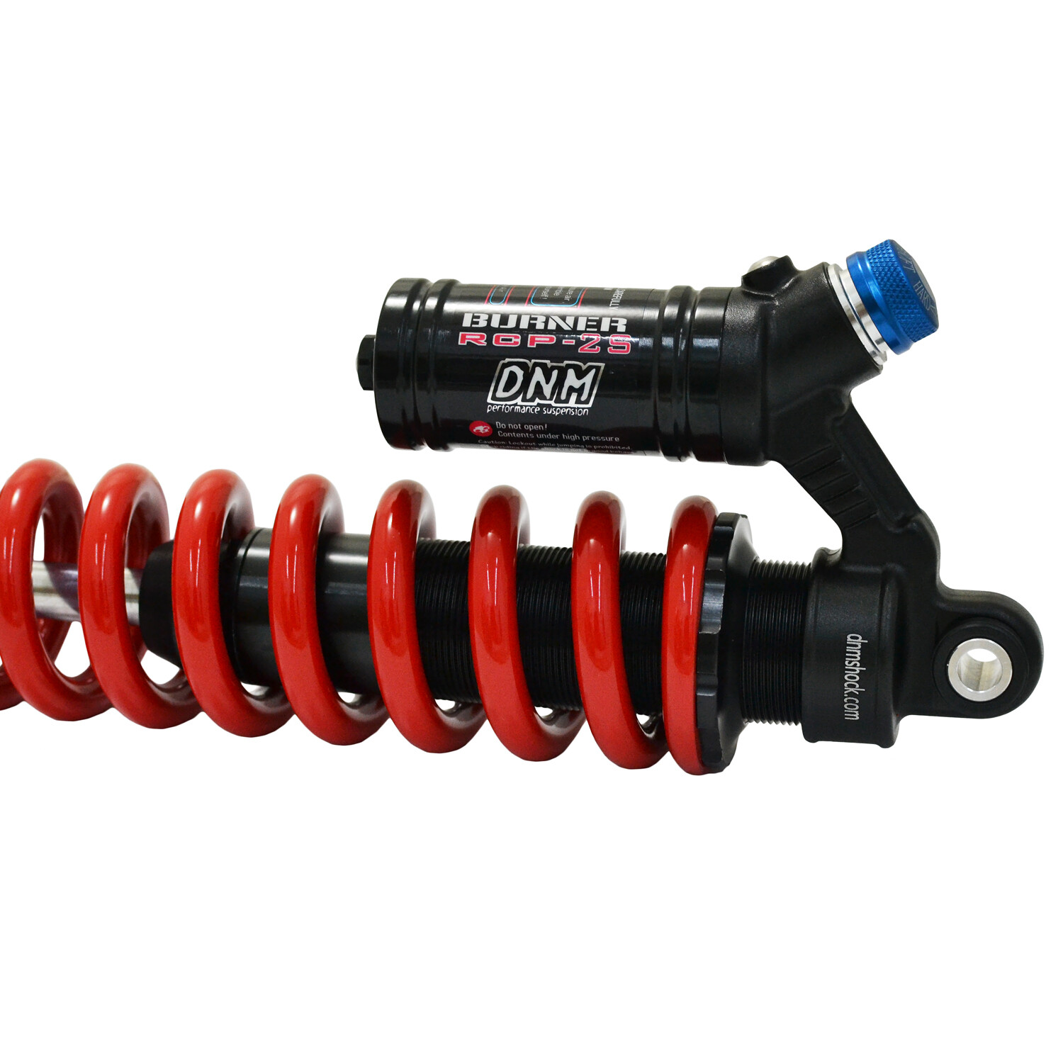 DNM BURNER-RCP2S MTB Downhill Bike Rear Shock 265mm 450 lbs , Red Coil ...