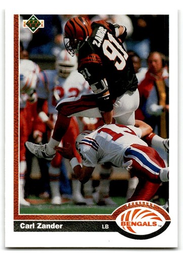 1991 Upper Deck Carl Zander Cincinnati Bengals #223 | eBay