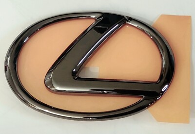 2006-2012 Lexus ISF IS250 IS350 GS350 RX350 Rear Trunk Emblem L | Black ...