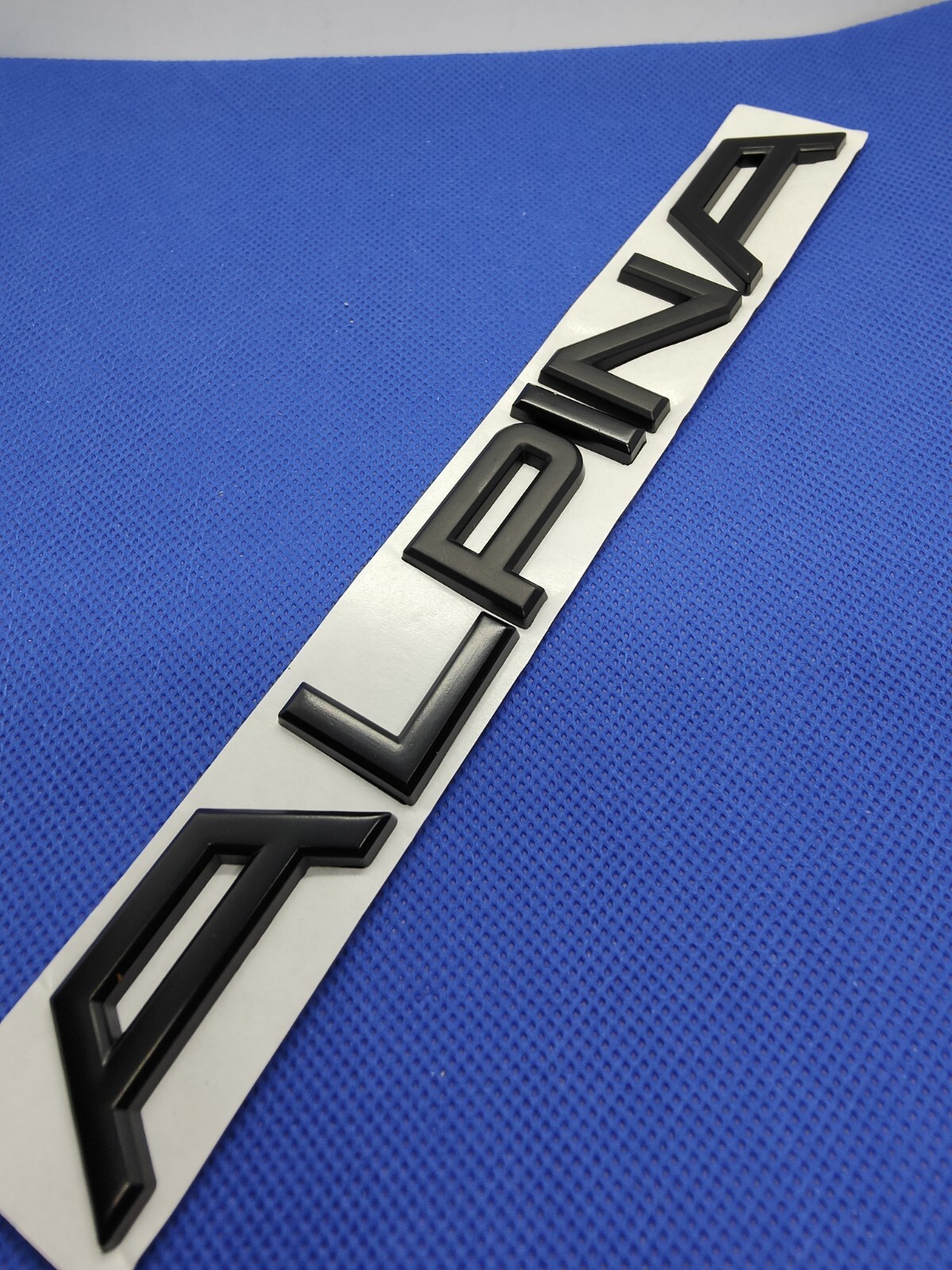 Logo Alpina En Métal noir Emblème Autocollant | eBay