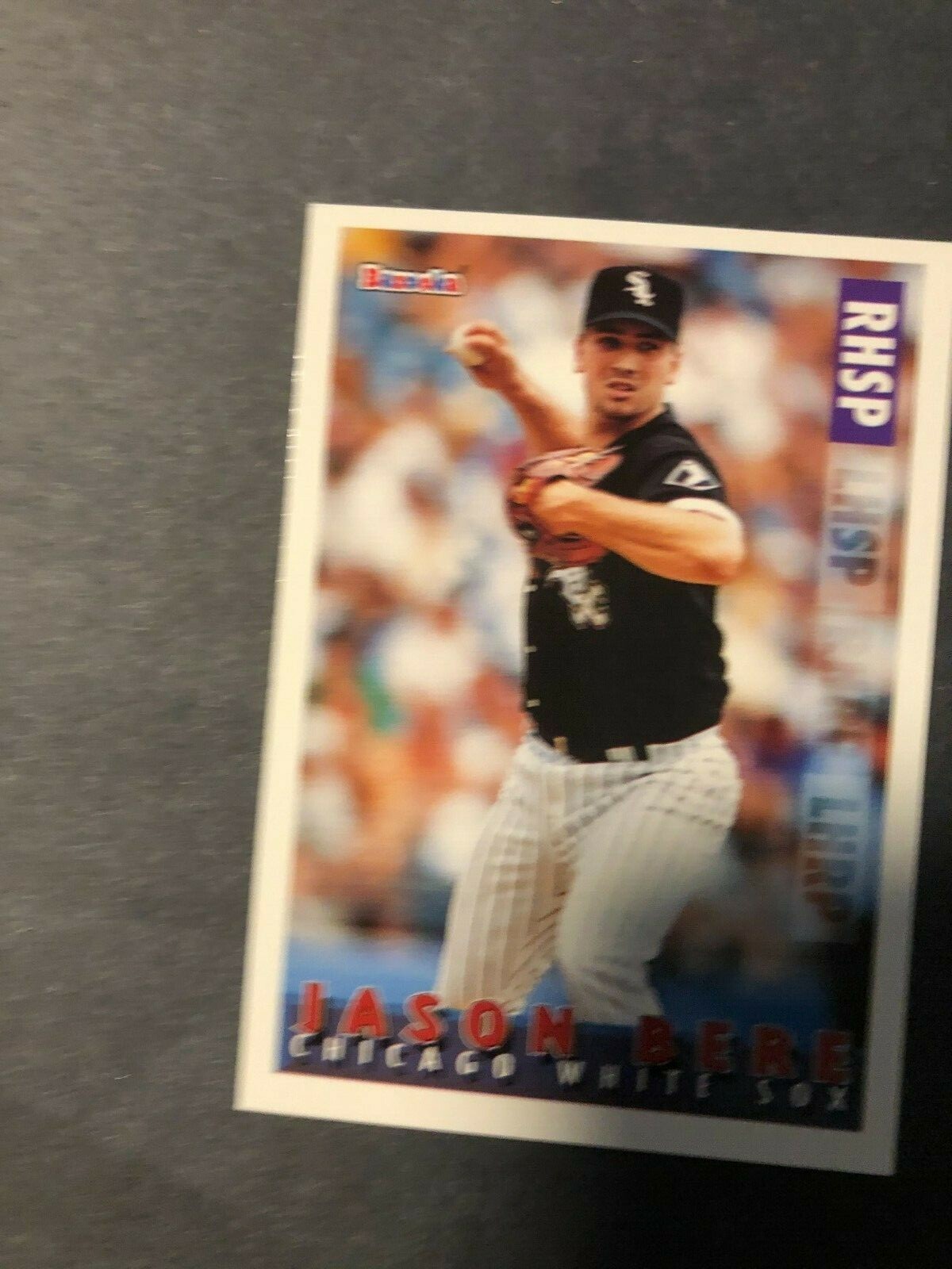 1995 TOPPS BAZOOKA BASEBALL CARD JASON BERE #5 CHICAGO WHITE SOX MLB ...