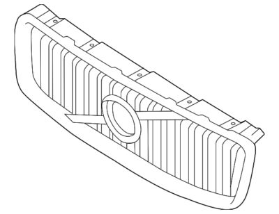 Genuine Volvo Grille 31698385 | eBay
