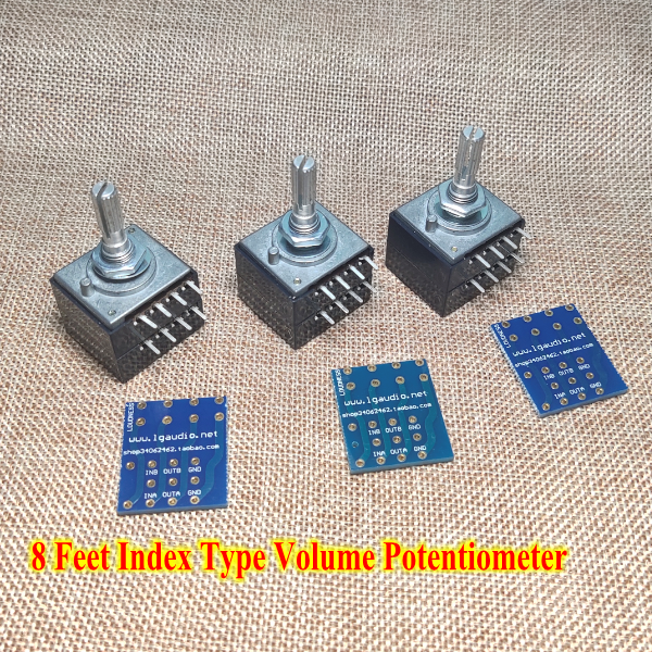 27-Type ALPS Volume control Dual Potentiometer 50K/100K/250K Round ...