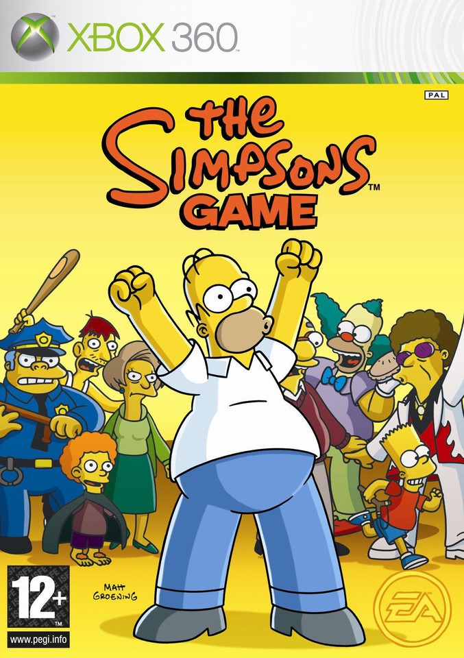 The Simpsons Xbox 360 Xbox Original Retro Games - Choose Your Game ...