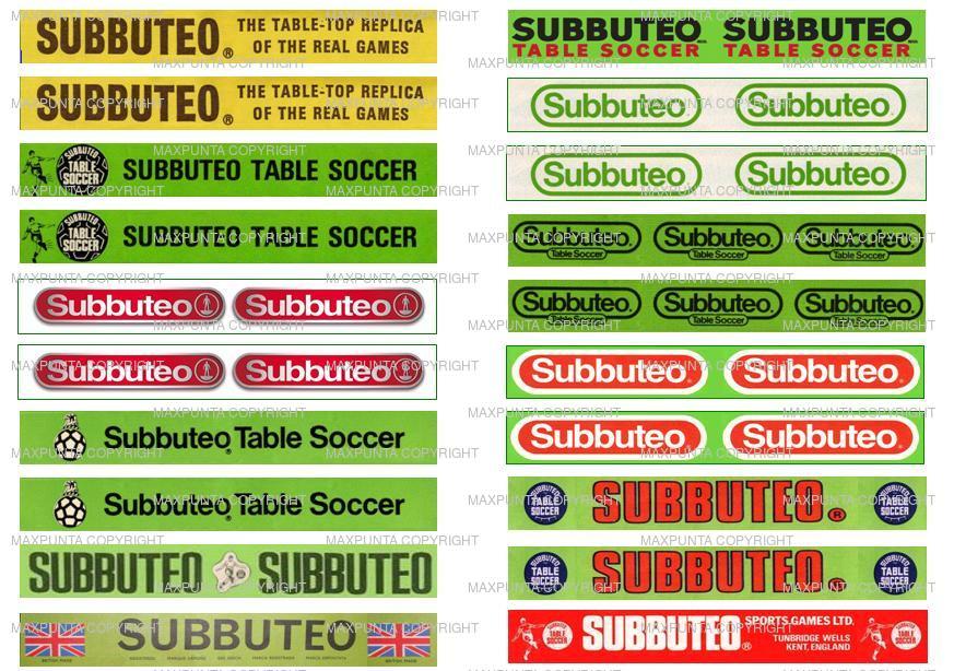 SUBBUTEO 20 STICKERS with 12 DIFFERENT LOGOS for FENCE | eBay