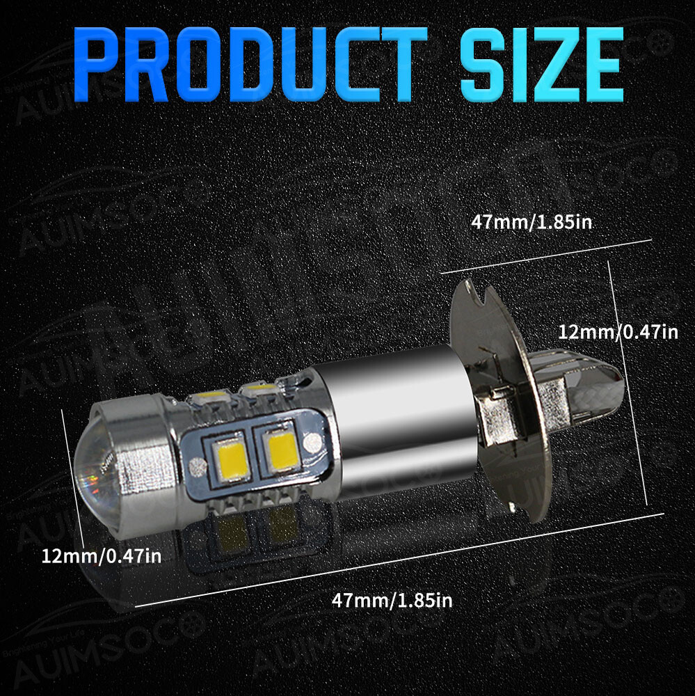 for Lexus GX470 2003-2009 Front LED Headlight Kit High&Low Fog Light ...