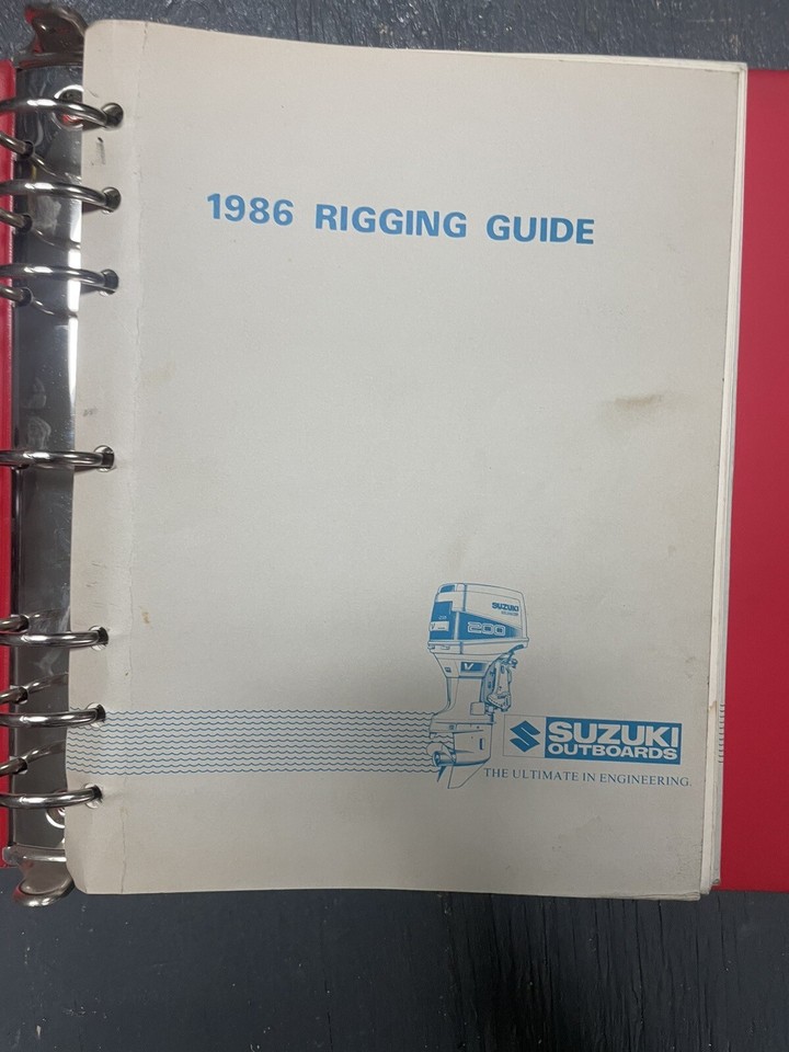 Suzuki Outboard 1986 Rigging Guide B3 | eBay
