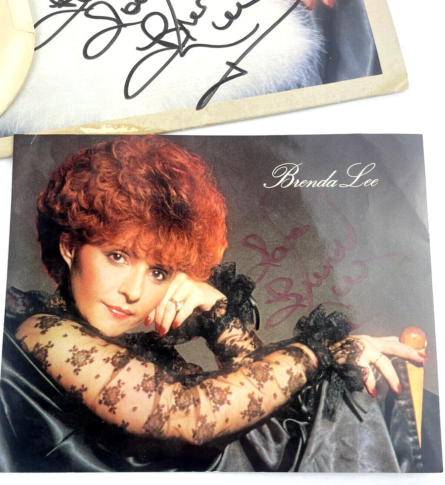 BRENDA LEE Only When I Laugh-LP Vinyl VG-MCA-1981-Autographed Album ...