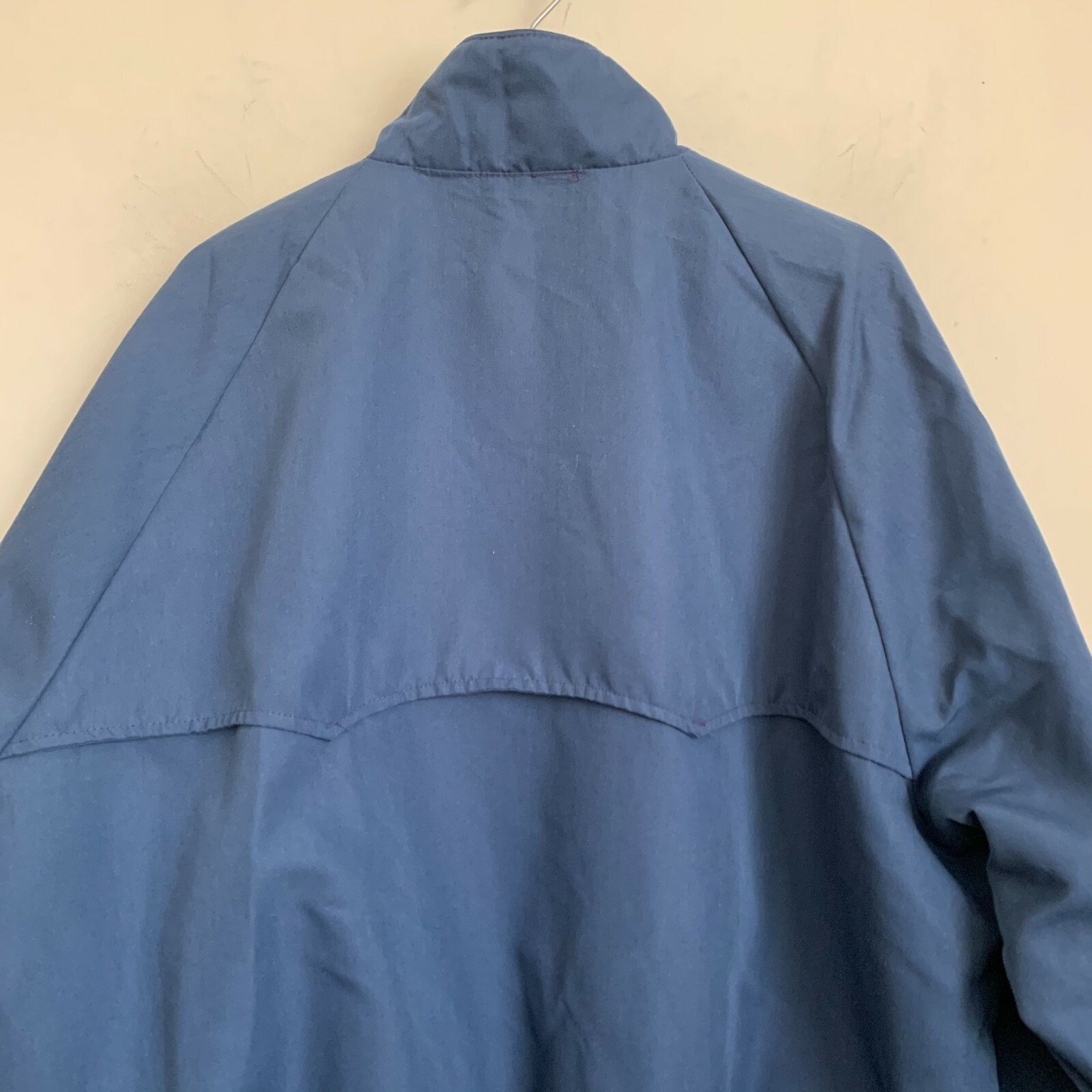 Sportsmaster Vintage Mens Jacket Navy Blue Zip Front Pockets Lined Size ...