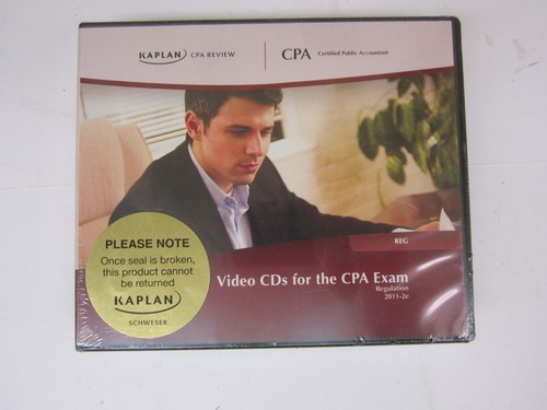 Kaplan CPA Review - VIDEO CD'S FOR THE CPA EXAM - REGULATION - 2011 ...