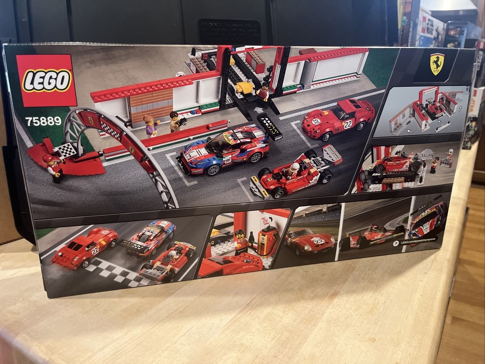 Retired Lego set 75889 Ferrari Ultimate Garage New Sealed in Box Speed ...