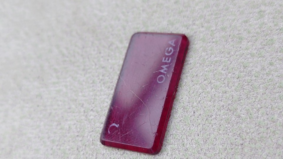 Omega Time Computer Red Glass Screen ST 196.0045 1602 | eBay UK