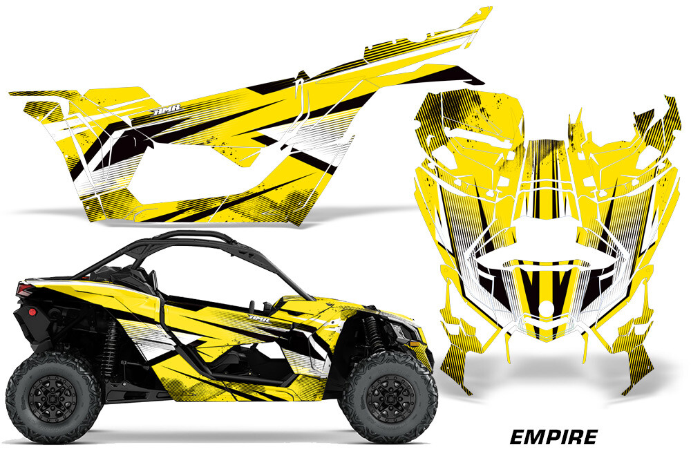 UTV Graphics Decals Stickers for Can-Am Maverick X3 XDS XRS 2DR 16-23 ...