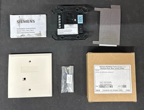 Siemens TRI-R Intel Interface W/Relay 500-896224 | eBay