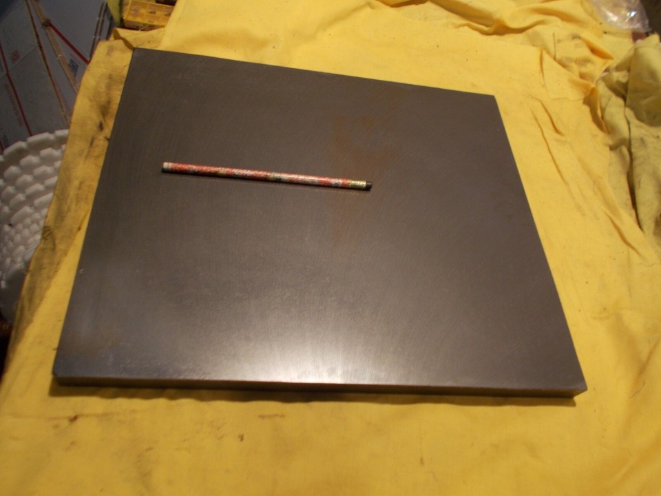 GROUND FLAT STEEL PLATE machine tool die shop bar stock 15/16" x 14" x ...