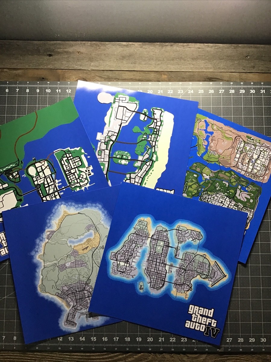 Mapa De Gta 1 Tired Of Waiting For GTA 6 News, Fans Begin Making The