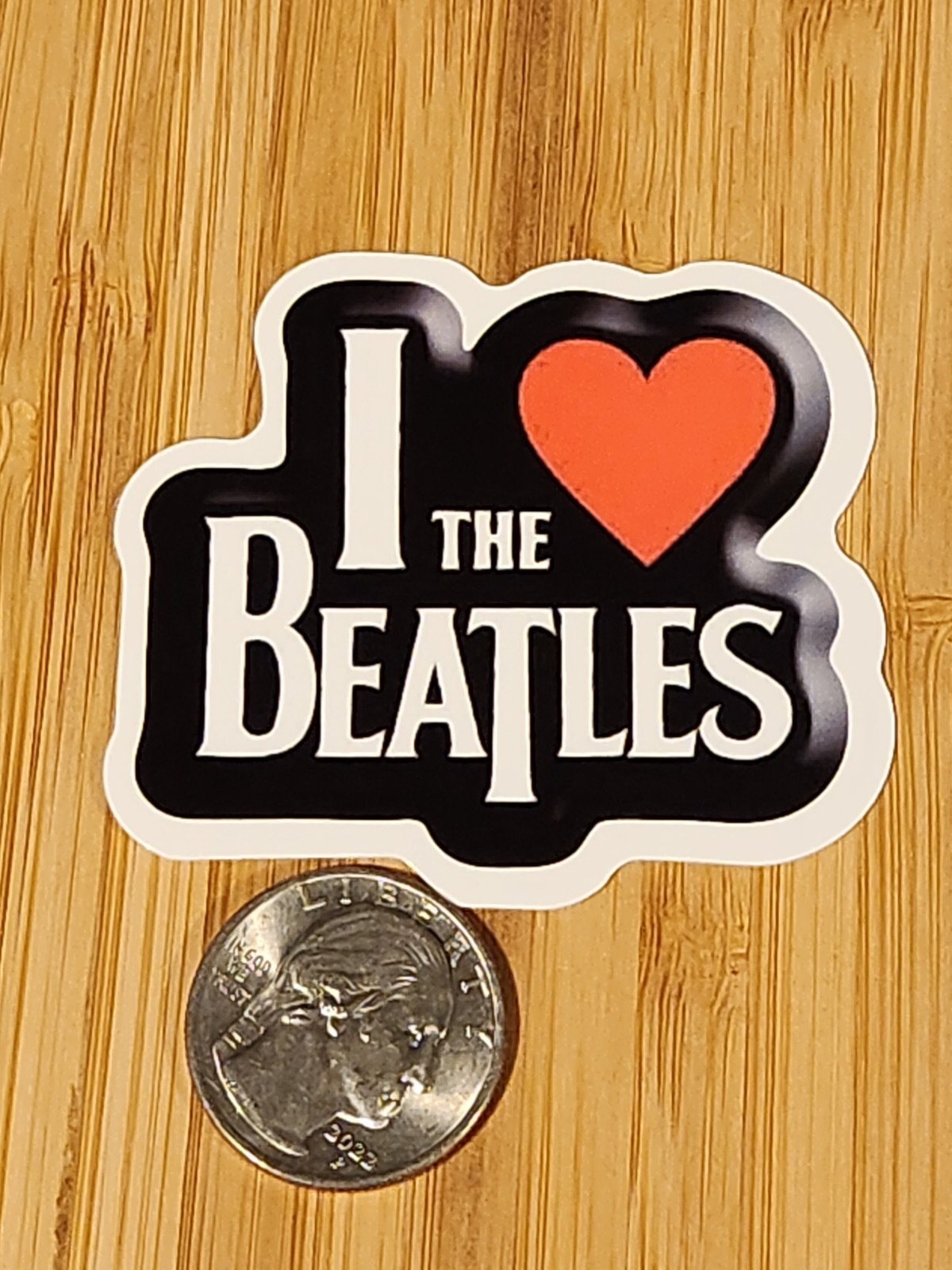 THE BEATLES STICKER Music Rock Music Beatles Decal Guitar Sticker 50s ...