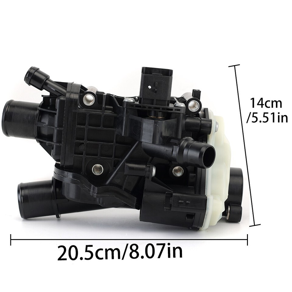 Thermostat with Housing For Ford Focus Kuga Mondeo Peugeot 2.0 TDCi ...