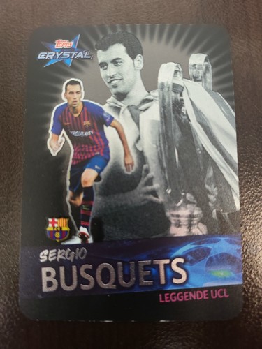 2018-19 Topps Crystal Sergio Busquets LEGEND card #121 | eBay
