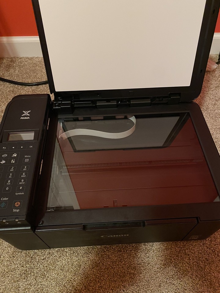 Canon PIXMA MX492 Black Wireless All-In-One Inkjet Printer READ ...