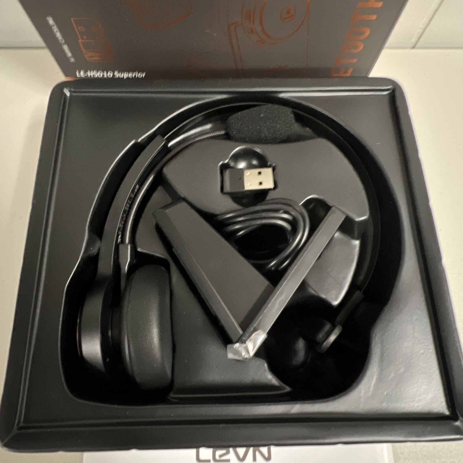 Levn LE-HS010 Superior Bluetooth Headset AI Noise Canceling Multi-Use ...