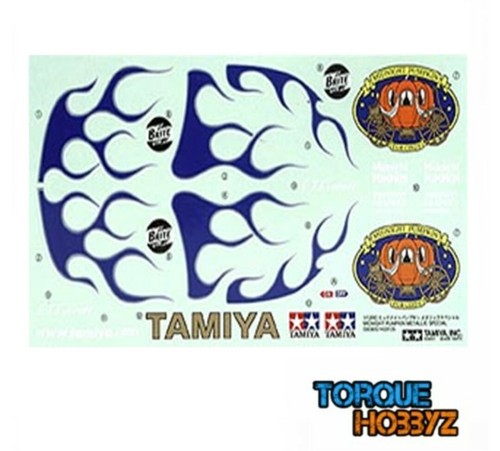 New Tamiya Midnight Pumpkin, Lowride Pumpkin Logo Sticker / Decal Sheet ...