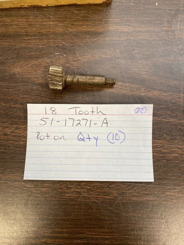 1935 1936 1937 1938 1939 FORD SPEEDOMETER DRIVEN DRIVE GEAR NOS FORD ...