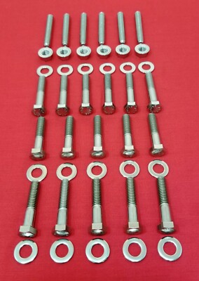 BBF INTAKE MANIFOLD STUD BOLTS KIT BIG BLOCK FORD 429 460 STAINLESS ...