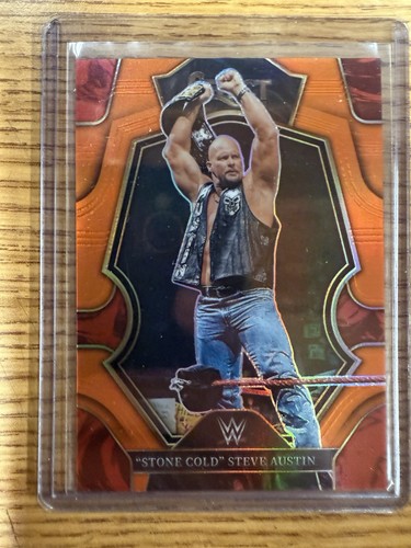 Stone Cold Steve Austin Orange #’d /49 2023 Panini Select WWE Premier ...