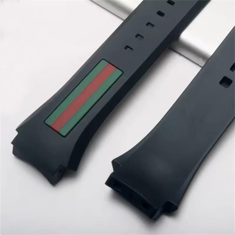 29-21mm Rubber Watch Strap for Gucci Ya137 YA137107a Silicone ...