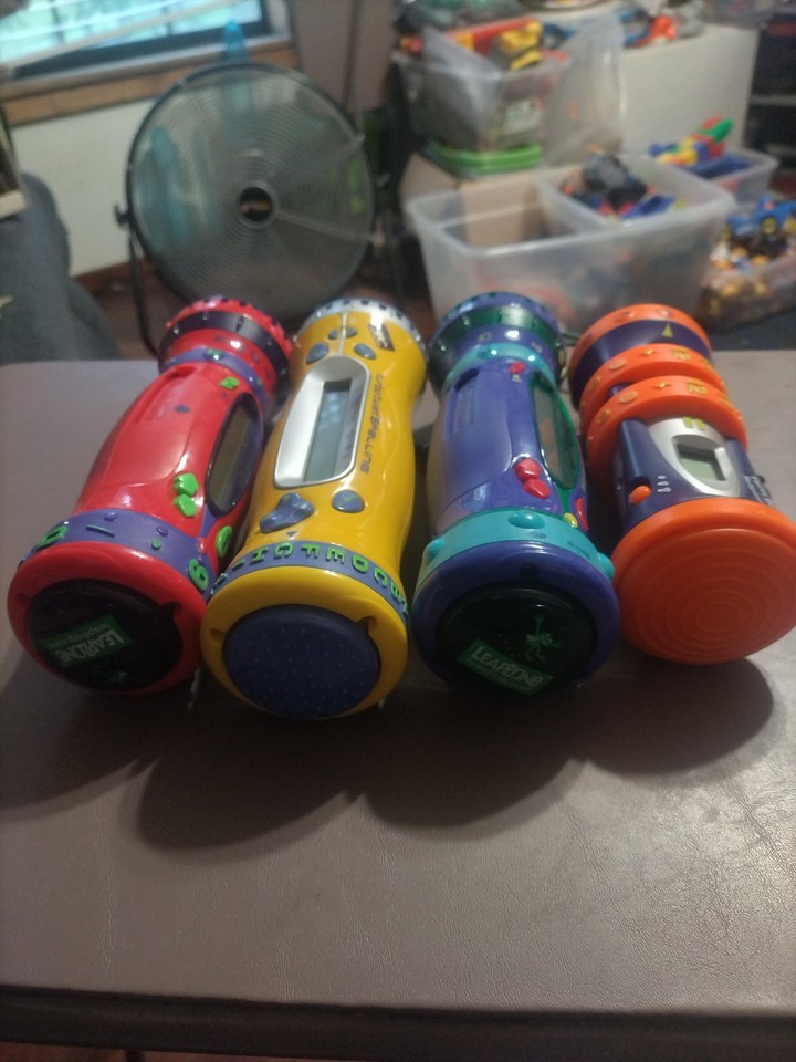 Leap Frog Turbo Twist Shout Math Spelling Fact Blaster Multiplication ...