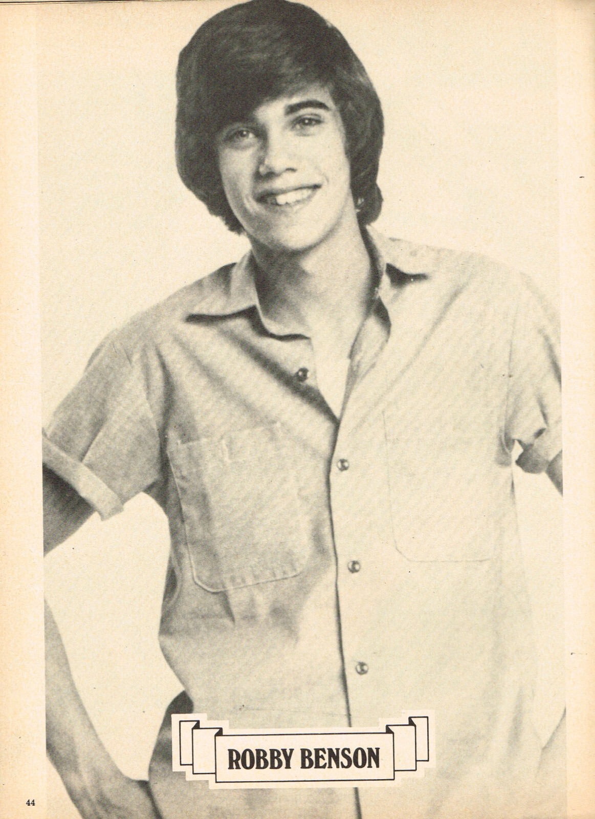 Debby Boone - Robby Benson - 11" x 8" Teen Magazine Pinup Mini Poster ...